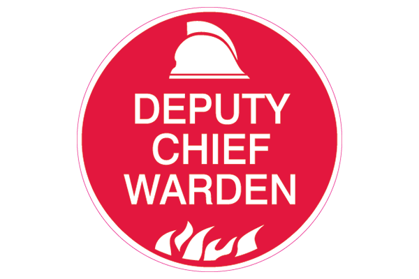 Hard Hat Deputy Chief Warden | Easy Safety Signs – easy safety signs